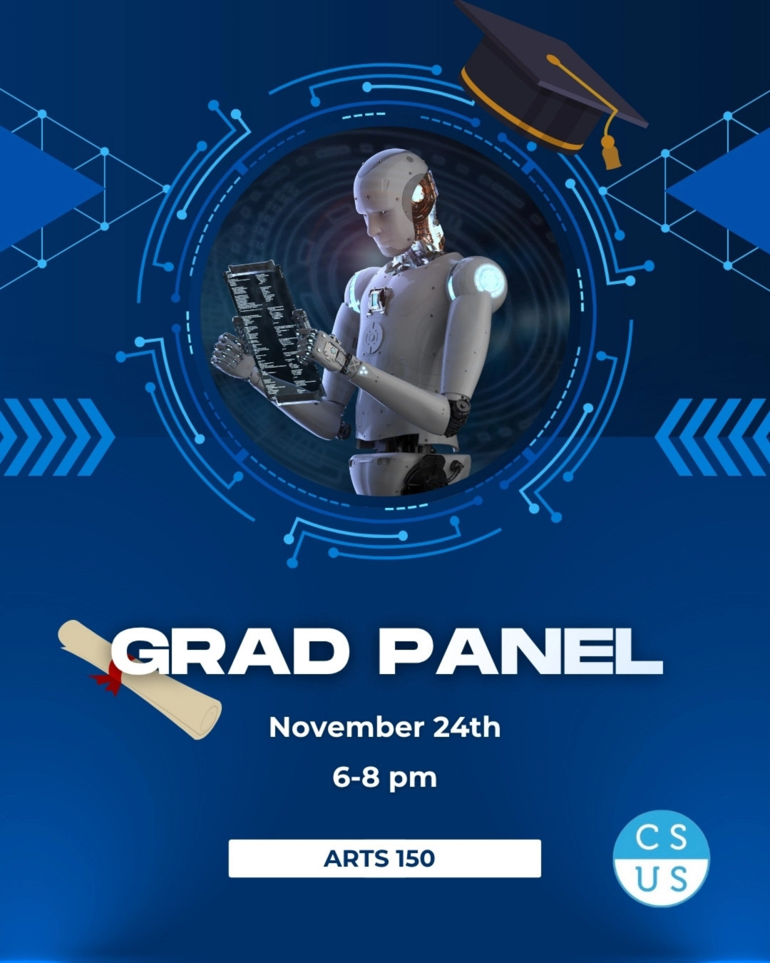 CSUS x CSGS Grad Panel - lundi 24 novembre 2025 à 23:00 | Computer ...