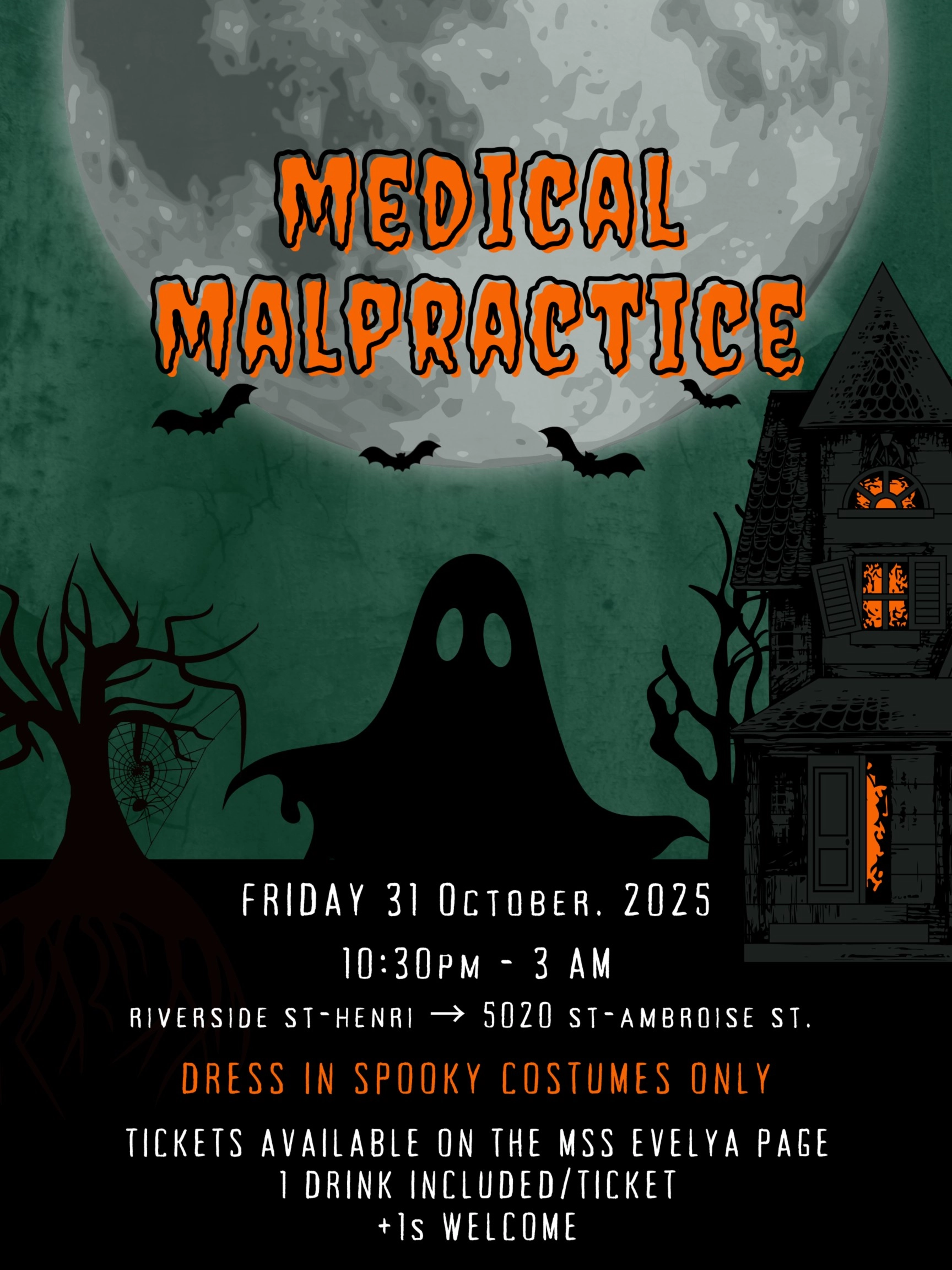 WAITLIST - MEDICAL MALPRACTICE HALLOWEEN PARTY - vendredi 31 octobre 2025 à 14:30 | Medical ...